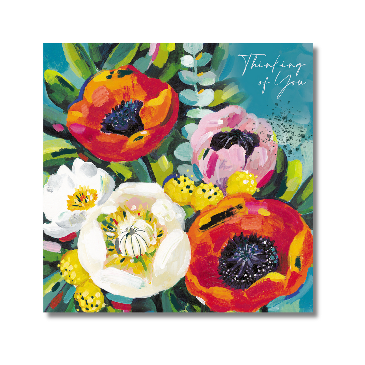 Bright Poppy Thinking Of You Cards – Mothers' Union Shop